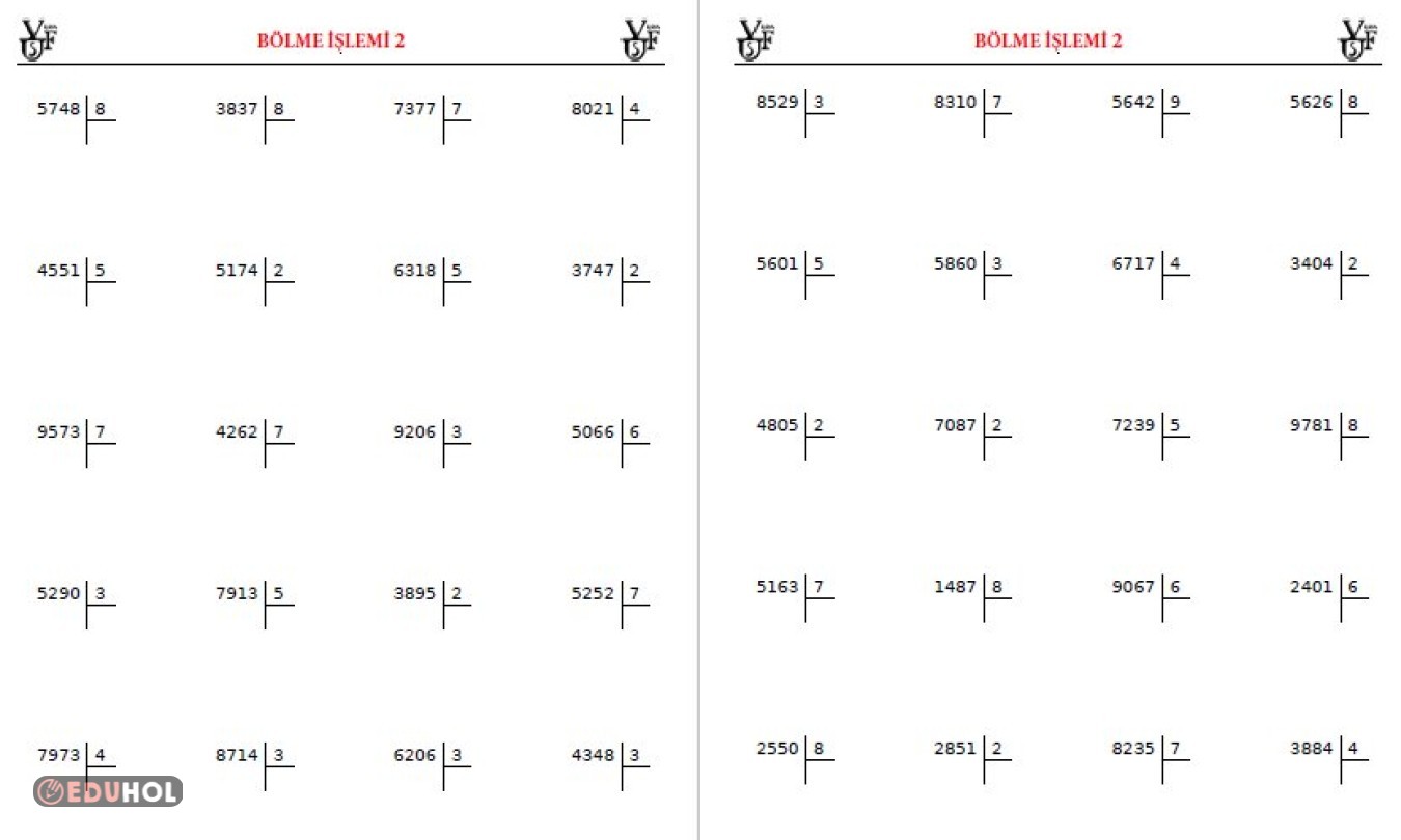 Bölme İşlemi Tekrar 2 | Eduhol - Ders Videoları İzle Online Test Çöz ... Bölme İşlemi Tekrar 2 | Eduhol - Ders Videoları İzle Online Test Çöz ...